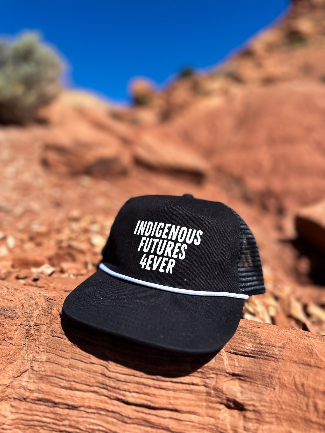 IF4 Indigenous Futures 4Ever Trucker Hat – 4KINSHIP