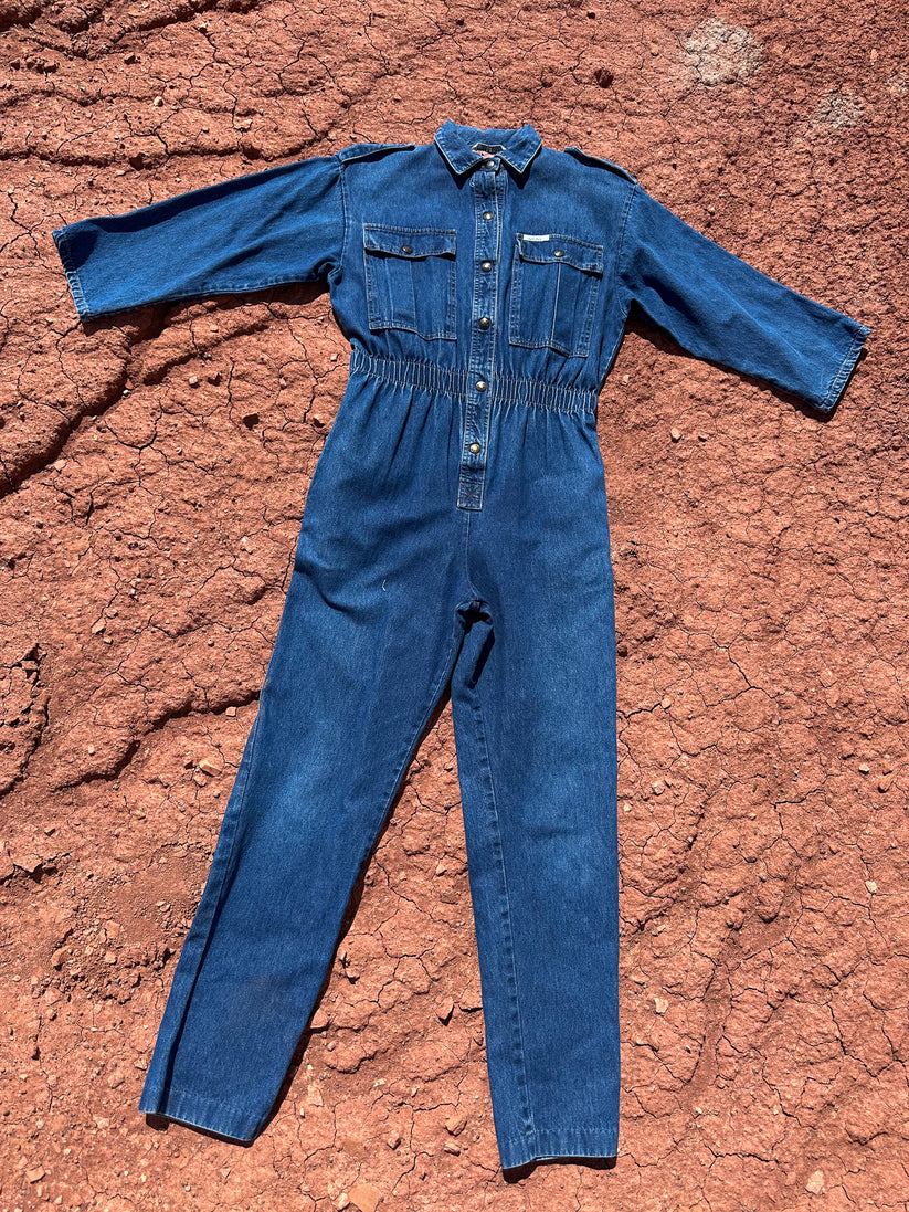 Vintage 80s Denim Flysuit – 4KINSHIP
